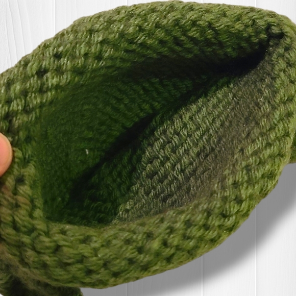 Accessories | Baby Yoda Green Handmade Crochet Babytoddler Hat | Poshmark